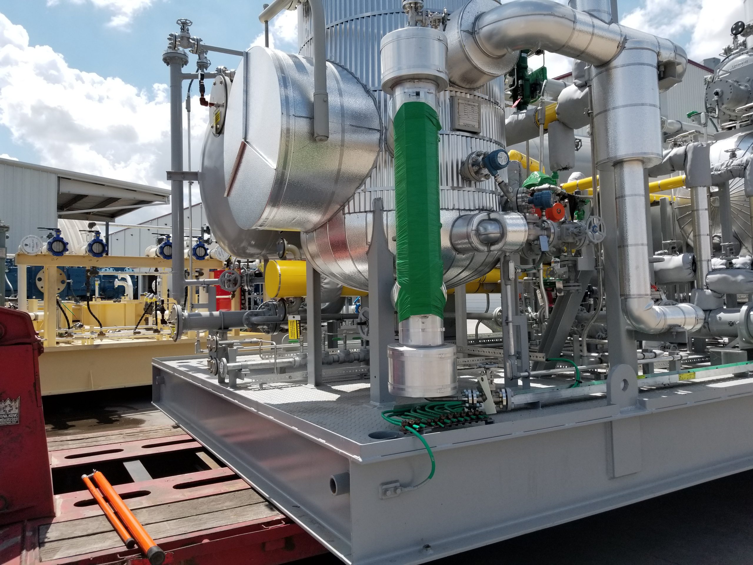 600 TR PROPANE REFRIGERATION COMPACT AND SKID-MOUNTED UNIT FOR A ...