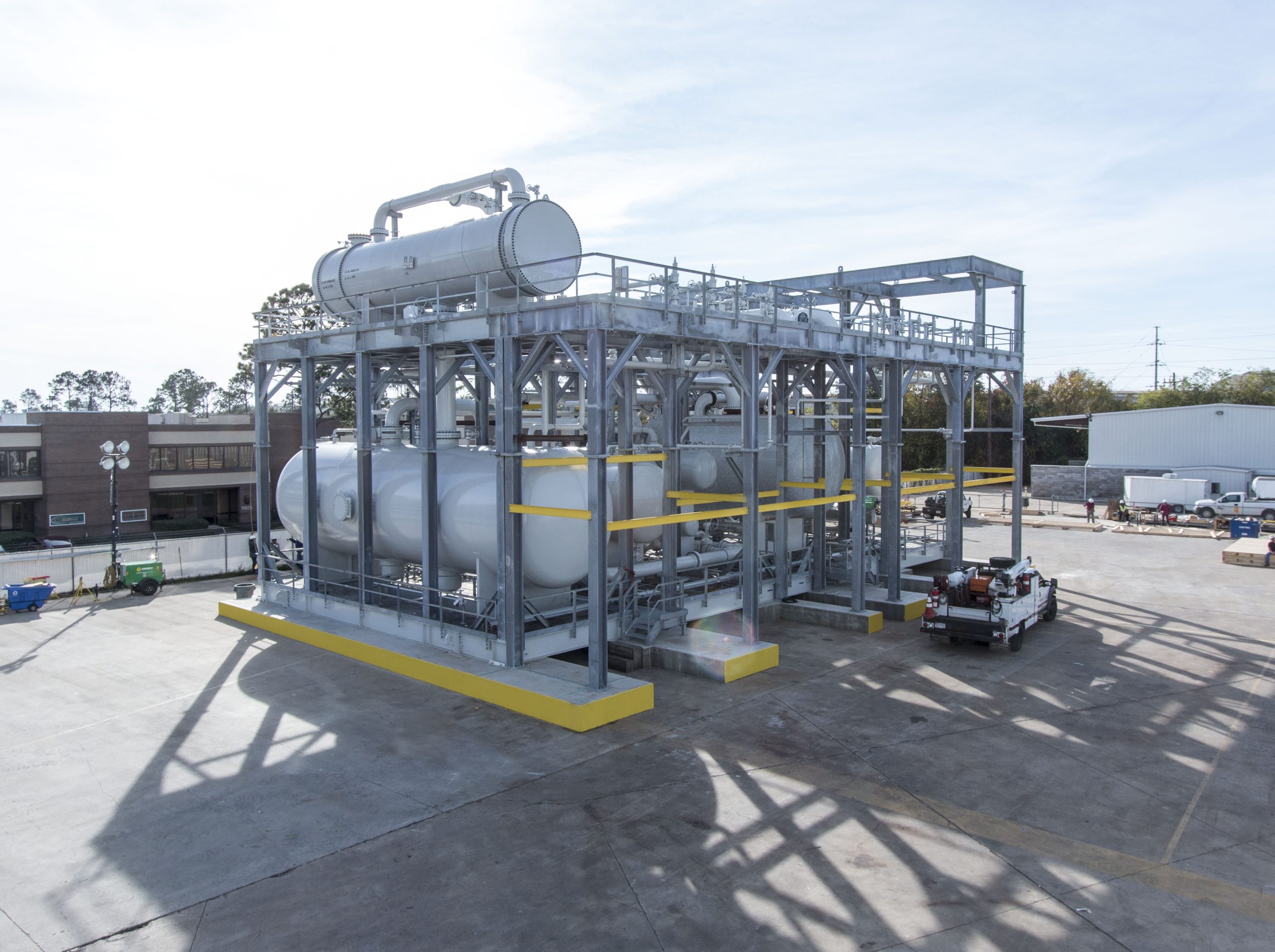 6,800 TR PROPYLENE REFRIGERATION SYSTEM FOR A THREE-STAGE 14,000 HP ...